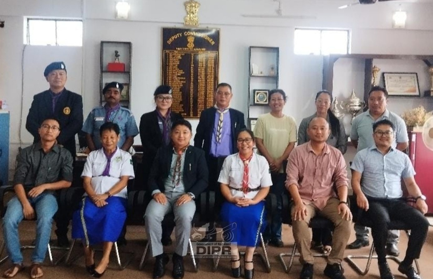 DC PHEK INDUCTED AS DISTRICT PRESIDENT OF PHEK DISTRICT BHARAT SCOUT AND GUIDES